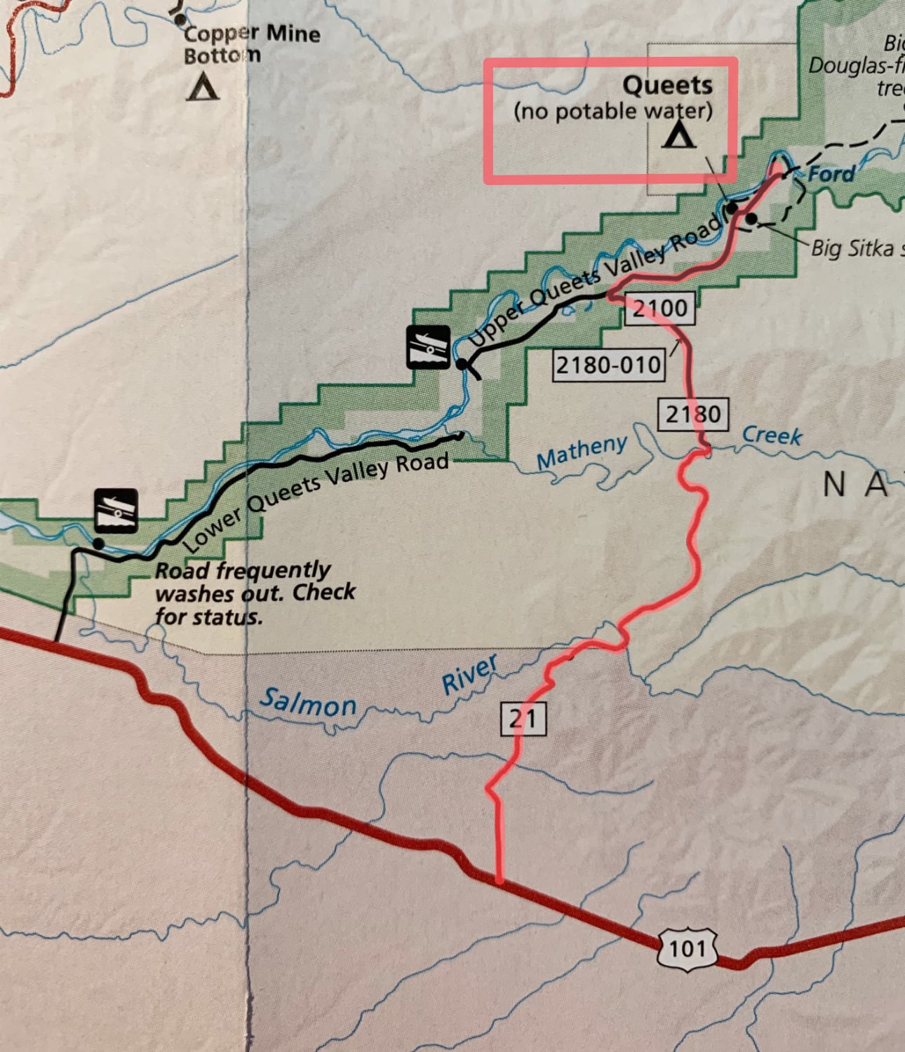 Queets Campground – Olympic National Park – SwansonDigital Travel ...